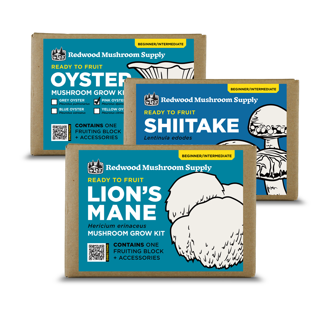 Mushroom Grow Kits, Supplies, and Equipment at Redwood Mushroom Supply